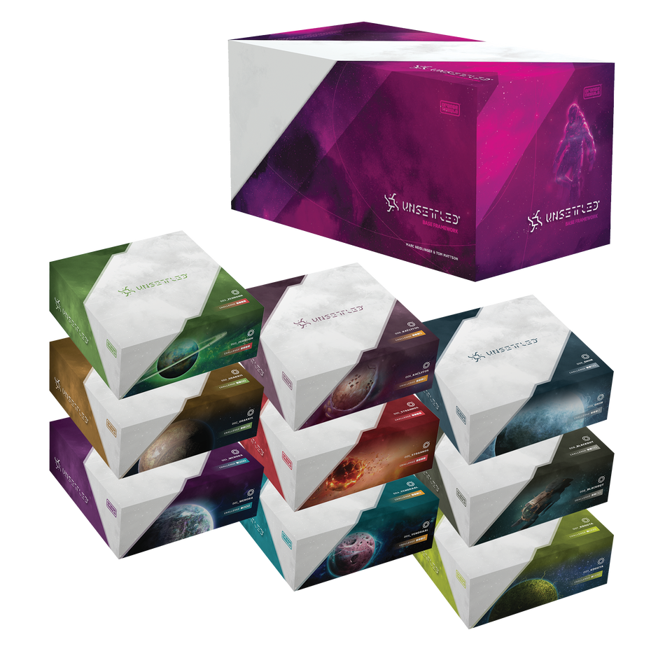 Unsettled® Board Game – Orange Nebula