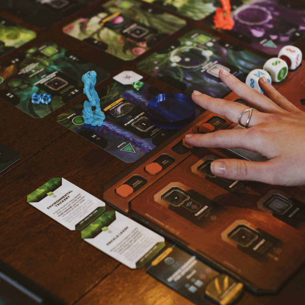 Unsettled® Board Game – Orange Nebula